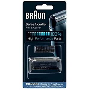 braun replacement foil & cutter – 10b, series 1,freecontrol – 1000 series