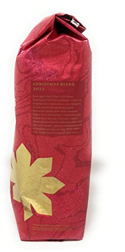 2018 Starbucks Christmas Blend Whole Bean Coffee - 16 Ounce