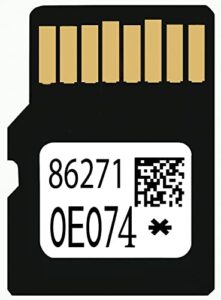 86271-0e074 latest version navigation upd.e micro sd card, compatible with toyota. usa/can