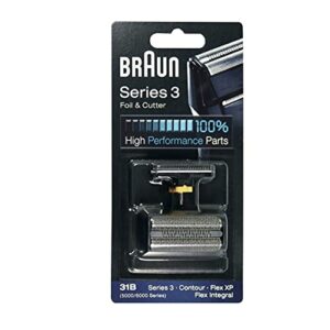 braun razor replacement foil & cutter cassette 5414 5610 5612 360 380 5877 5775 5770 31b shaving heads