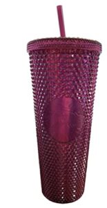 starbucks berry bling diamond studded tumbler fall 2022 venit 24oz