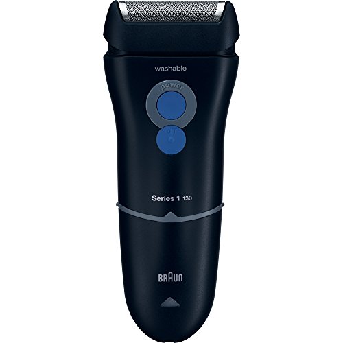 Braun Series 1 130s Men's Electric Foil Shaver Corded Electric Razor, Smart Control, Black