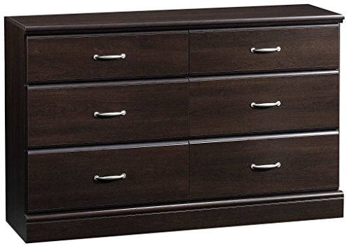 Mainstays Parklane 6-Drawer Dresser, Espresso Cinnamon Cherry