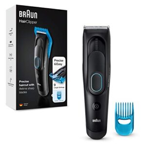 braun hc5010 hair clipper in 9 settings