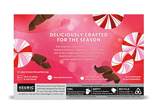 Starbucks Flavored K-Cup Coffee Pods (Peppermint Mocha, 10 Count (Pack of 2))