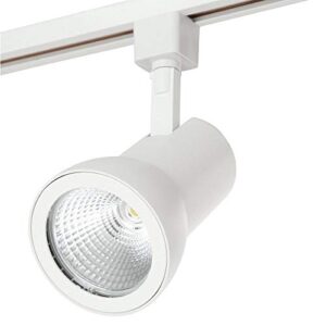 Hampton Bay 44 in. 3-Light White Integrated LED Track Lighting Kit with Large Cylinder Metal Shades