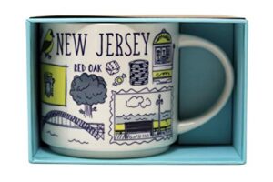 starbucks new jersey mug been there series across the globe collection mug, 14 oz