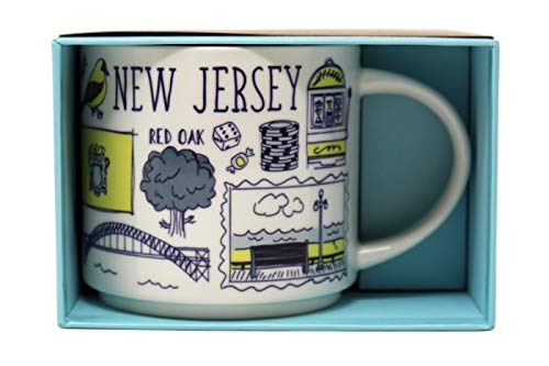 Starbucks New Jersey Mug Been There Series Across the Globe Collection Mug, 14 Oz