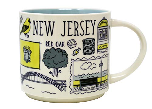 Starbucks New Jersey Mug Been There Series Across the Globe Collection Mug, 14 Oz