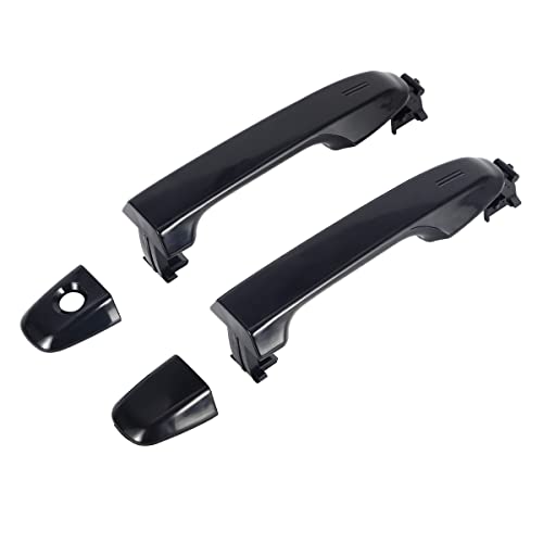 ZXMOTO Exterior Door Handle Rear Fit for Toyota Camry 2012-2017 2PCS (Driver Side Left & Right) New