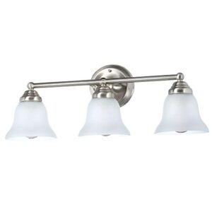 Hampton Bay EGM1393A-4/BN 3-Light Brushed Nickel Vanity