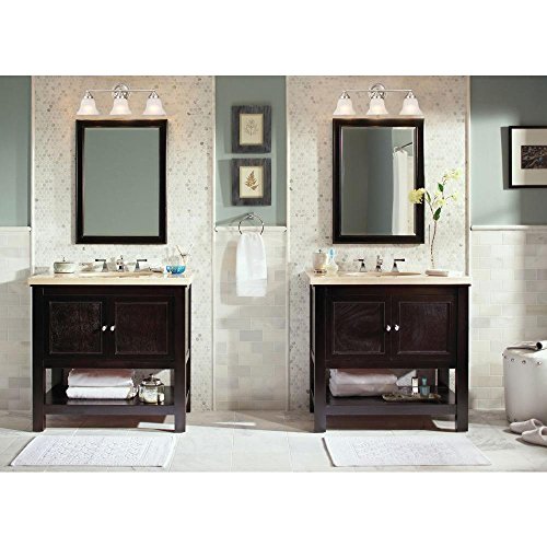 Hampton Bay EGM1393A-4/BN 3-Light Brushed Nickel Vanity