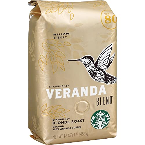 Starbucks - SBK11019631 Premium Blonde Roast Ground Coffee, 1 lb