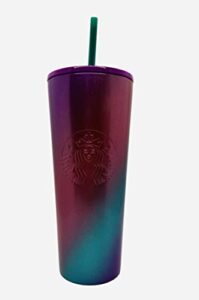 starbucks 2022 spring release shimmer ombre stainless steel tumbler venti 24oz