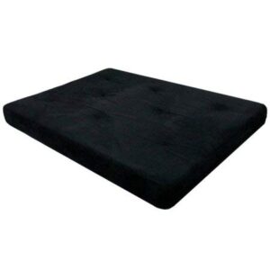 futon mattress 6 inch tufted (mattress only) – (1, black)