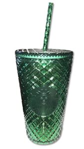 starbucks 2022 anniversary green jeweled tumbler grande 16 oz