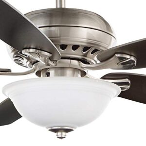 Southwind II 52 in. LED Indoor Brushed Nickel Ceiling Fan with Light Kit and Remote Control