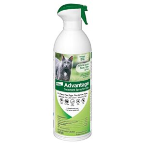 advantage flea and tick treatment spray for cats, 8 oz