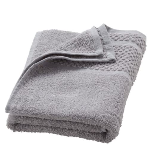 Mainstays Value 10-Piece Towel Set | 100% Light Terry Cotton - (Grey)