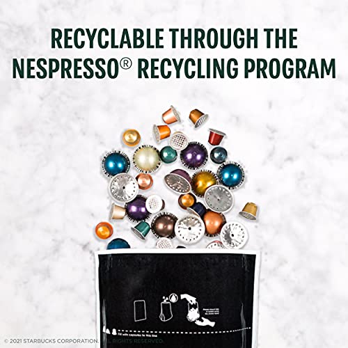 Starbucks by Nespresso, Intense Variety Pack (50-count single serve capsules, 10 of each flavor, compatible with Nespresso Original Line System)