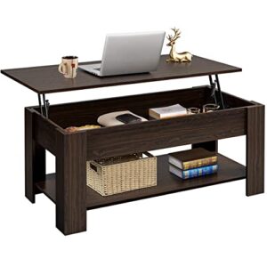 yaheetech lift top coffee table