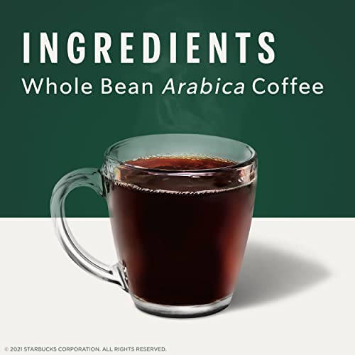 Starbucks Medium Roast Whole Bean Coffee — Pike Place Roast — 6 bags (12 oz. each)