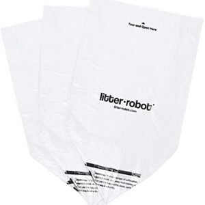 Litter-Robot Waste Drawer Liners by Whisker, 50 Pack - Litter Box Liner Bags, Custom Fit for Litter-Robot, 9-11 Gallons of Capacity