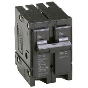 eaton corporation br2125 double pole interchangeable circuit breaker, 120/240v, 125-amp