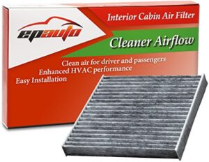 epauto cp285 (cf10285) premium cabin air filter includes activated carbon