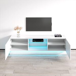 Qiu Modern 63"-79" TV Stand (79 inch)