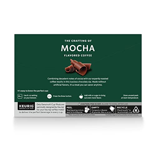 Starbucks Medium Roast K-Cup Coffee Pods — Mocha for Keurig Brewers — 6 boxes (60 pods total)