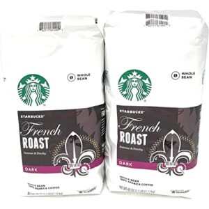 2 Packs of 40 Oz Starbucks French Roast Whole Bean Coffee = 2 x 40 Oz = 80 Oz