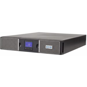 eaton 9px 2000va 1800w 120v online double-conversion ups – 5-20p, 6x 5-20r, 1 l5-20r outlets, cybersecure network card, extended run, 2u rack/tower