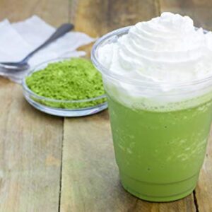 Sweet Japanese Matcha Latte Green Tea Powder Mix - 12oz Homemade Green Matcha Tea Latte or Frappe (Ceremonial Grade)