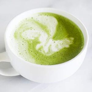 Sweet Japanese Matcha Latte Green Tea Powder Mix - 12oz Homemade Green Matcha Tea Latte or Frappe (Ceremonial Grade)