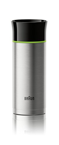 Braun Thermal Travel Coffee Mug, Black