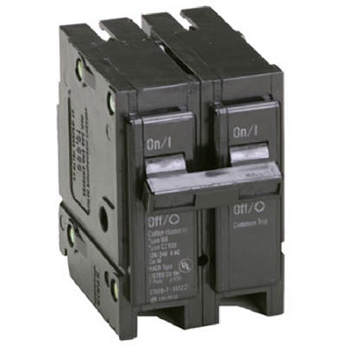 EATON CORPORATION Eaton Br250 Double Pole Interchangeable Circuit Breaker, 120/240V, 50-Amp