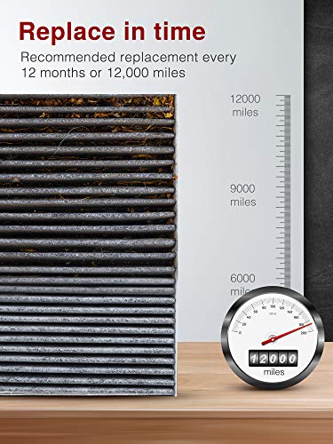 Puroma Cabin Air Filter with Activated Carbon, Replacement for CP157, CF12157, Select Lexus and Toyota Vehicles