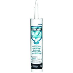 jt eaton 666n 4 the birds bird repellent gel, 10oz caulking tube (pack of 12)