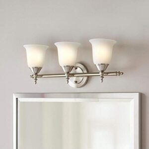 Olgelthorpe Traditional 3-Light Brushed Nickel Vanity