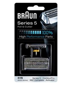 braun 8000 360 complete foil/cutter block for models 8995, 8985, 8975