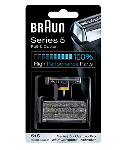 Braun 8000 360 Complete Foil/Cutter Block for Models 8995, 8985, 8975