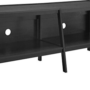 Ameriwood Home Altra Furniture Ladder Entertainment Center TV Stand, 60", Black