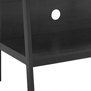 Ameriwood Home Altra Furniture Ladder Entertainment Center TV Stand, 60", Black