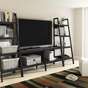 Ameriwood Home Altra Furniture Ladder Entertainment Center TV Stand, 60", Black