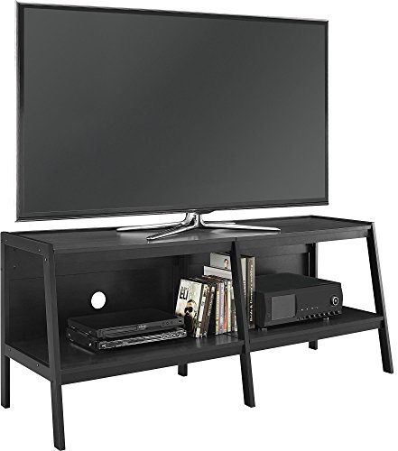 Ameriwood Home Altra Furniture Ladder Entertainment Center TV Stand, 60", Black