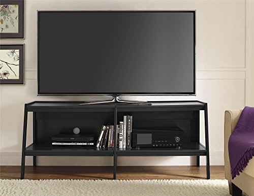 Ameriwood Home Altra Furniture Ladder Entertainment Center TV Stand, 60", Black