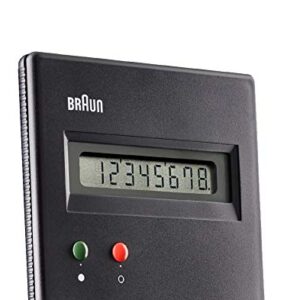 Braun BNE001BK (Reissue of the Braun ET66 Calculator), Black