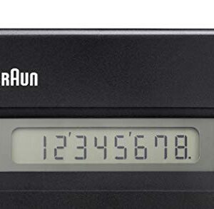 Braun BNE001BK (Reissue of the Braun ET66 Calculator), Black