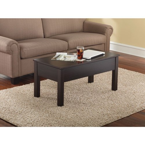 Mainstay Lift-Top Coffee Table, (Brown)